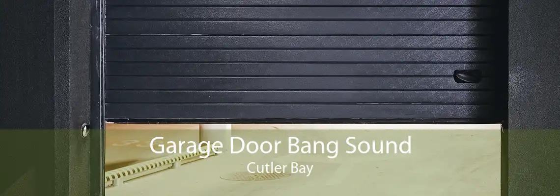 Garage Door Bang Sound Cutler Bay - Garage Door Bang Sound Repair